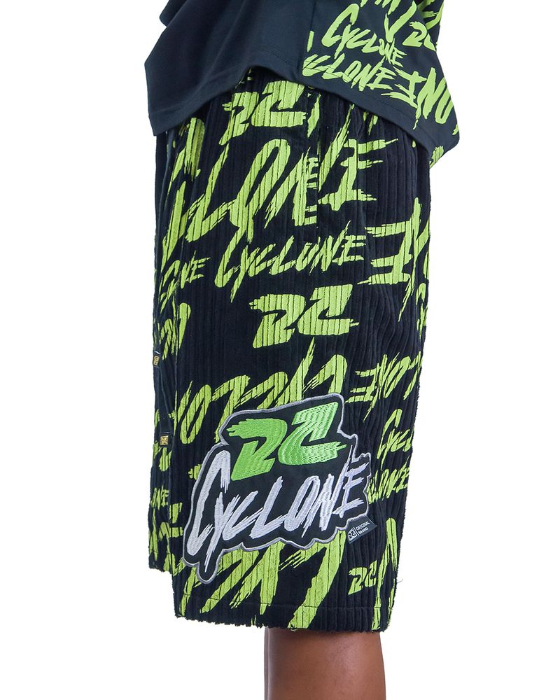 Bermuda Cyclone Veludo Artistic