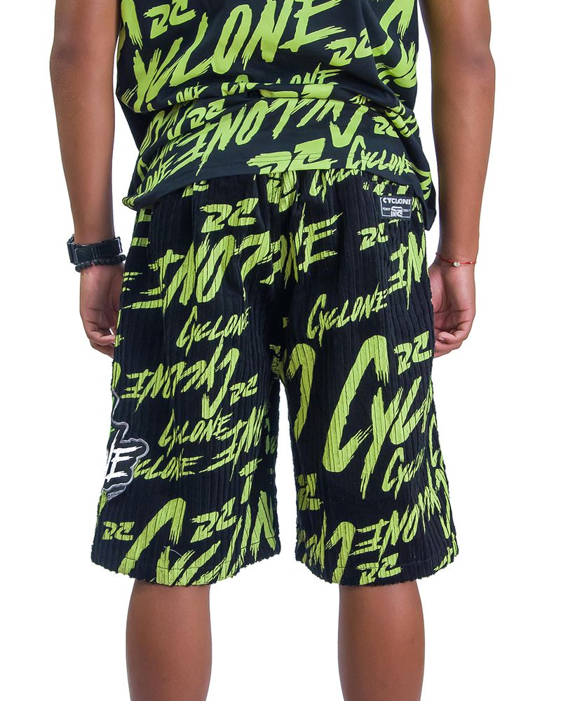 Bermuda Cyclone Veludo Artistic