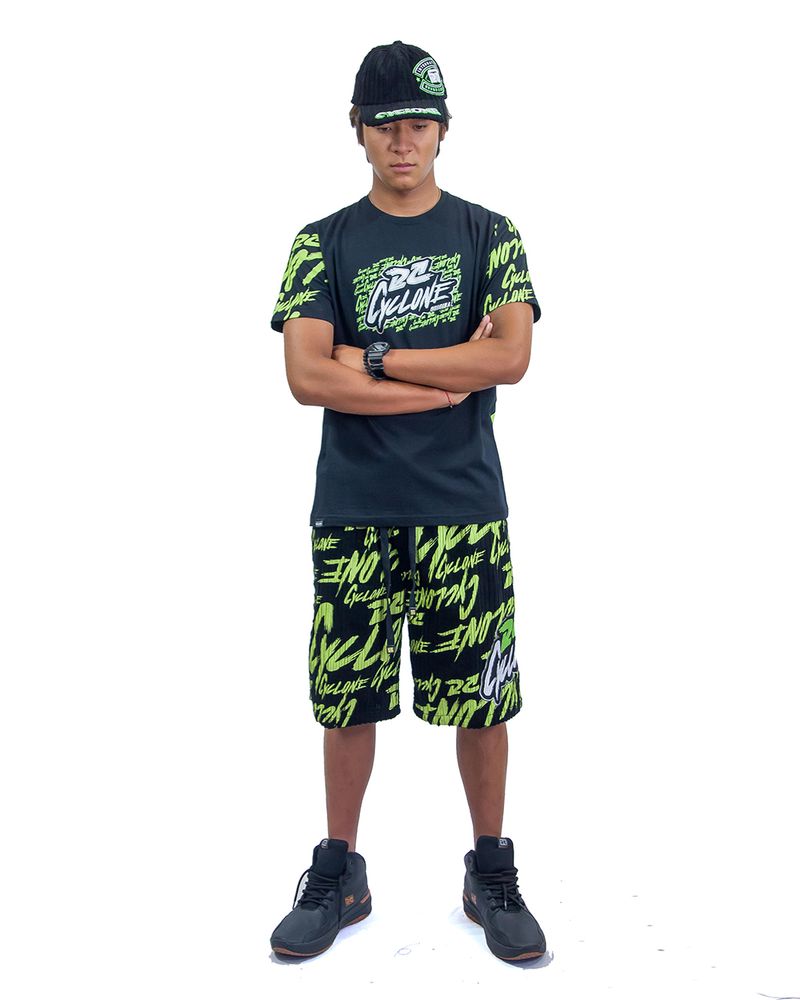 Bermuda Cyclone Veludo Artistic