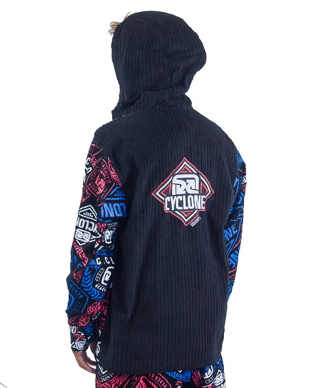 Jaqueta Cyclone Veludo Patchwork - Cyclone