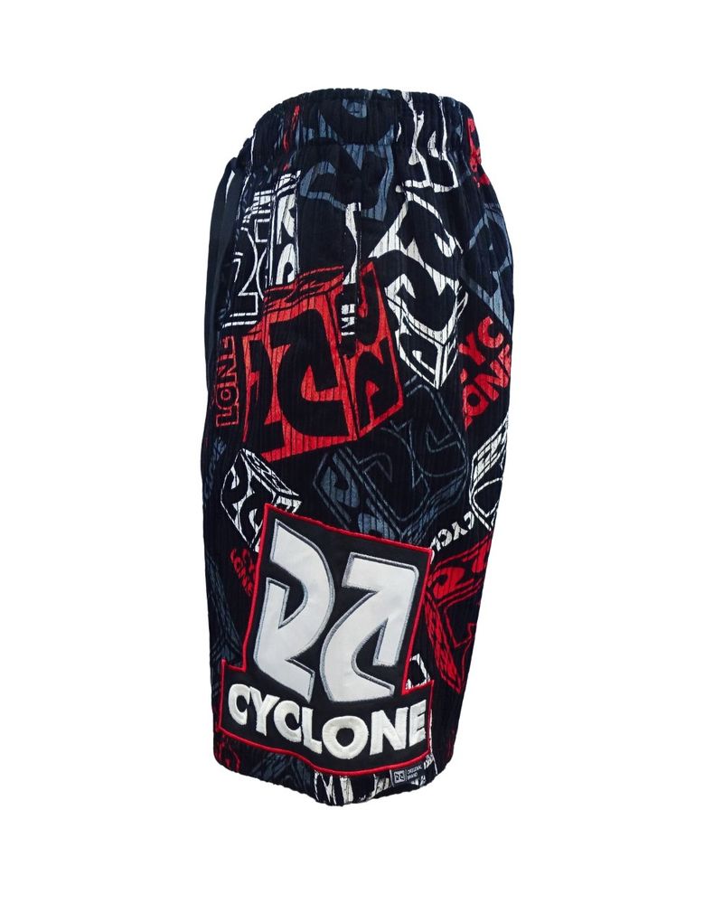 Bermuda Cyclone Veludo Logo Cube - Cyclone