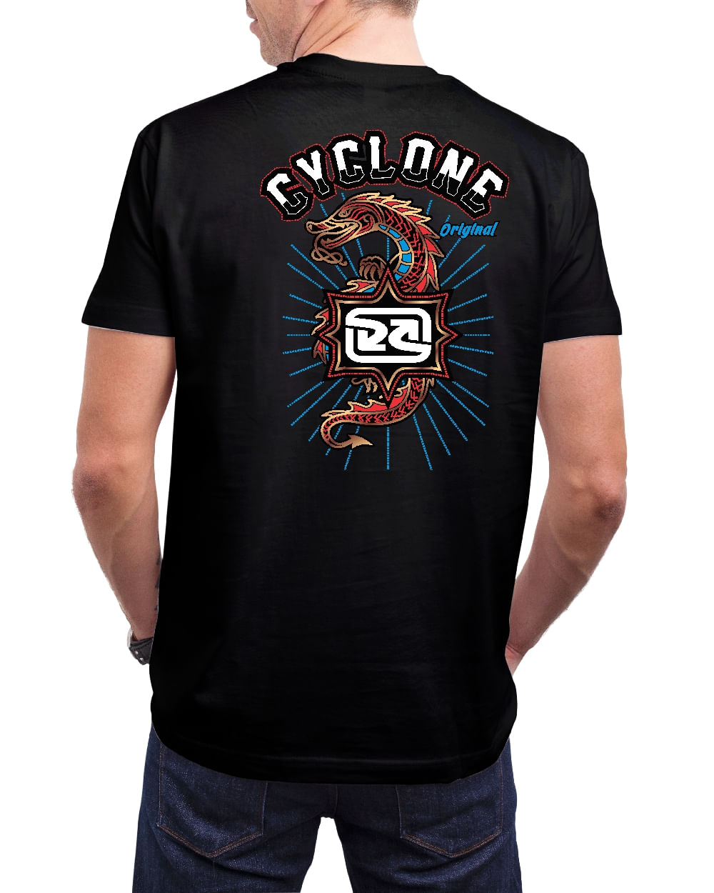 CAMISA CYCLONE JACQUARD DRAGON METAL - Cyclone