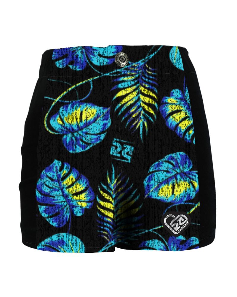 Short Feminino Cyclone Veludo Garden Light