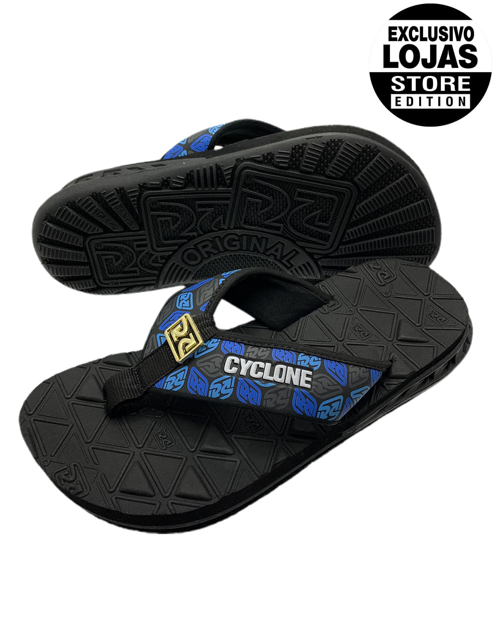 Chinelo Cyclone Premium Setas Cubes - Cyclone